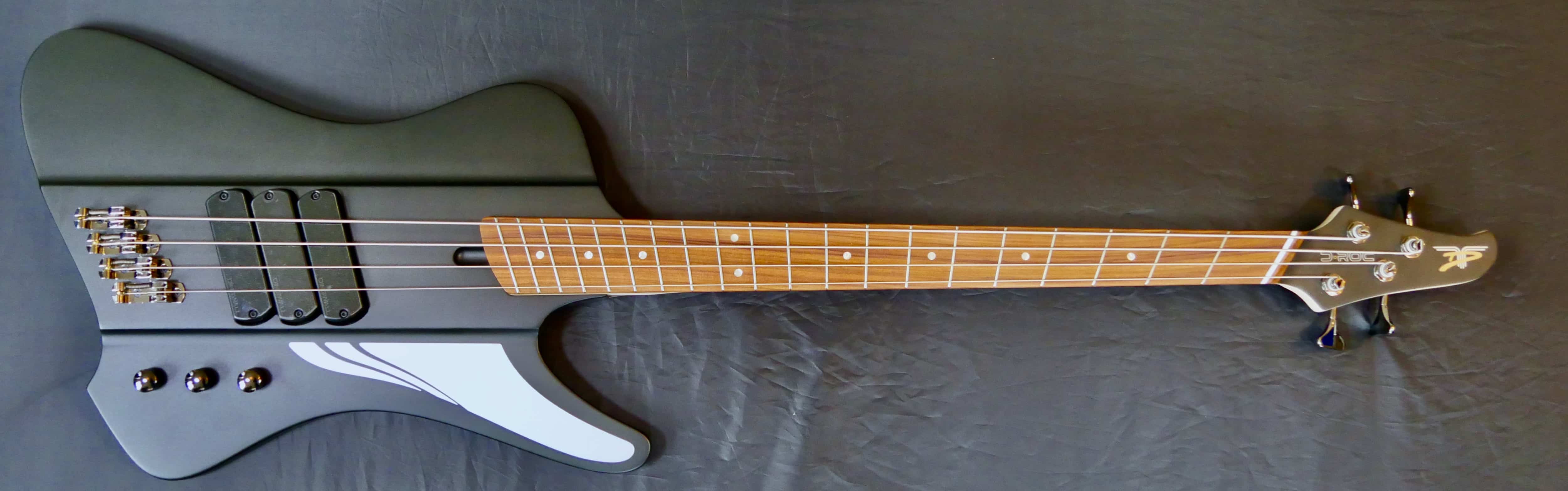 Dingwall D-Roc 4 Standard Matte Metallic Black | Bass Buddha